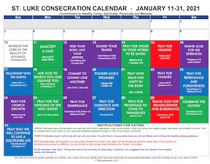 21-Day Consecration – St. Luke COGIC